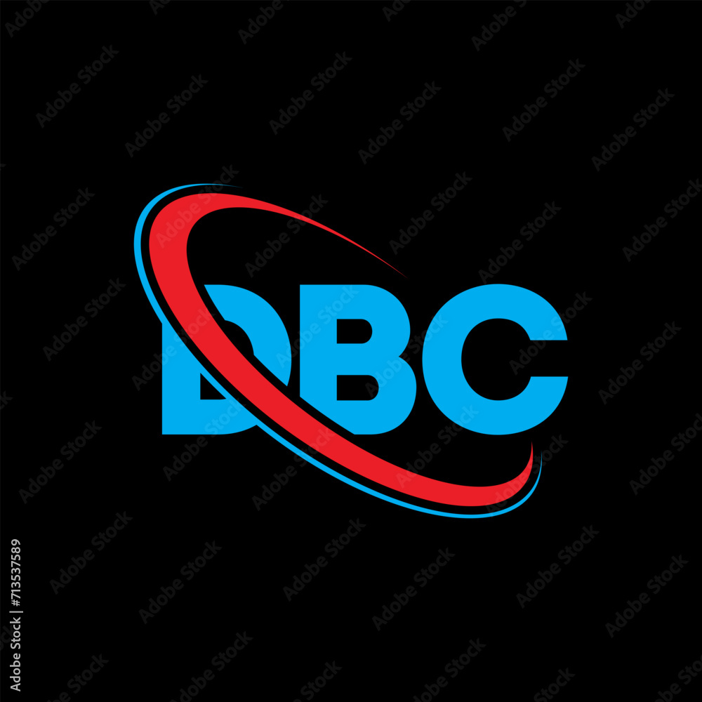 DBC logo. DBC letter. DBC letter logo design. Intitials DBC logo linked ...