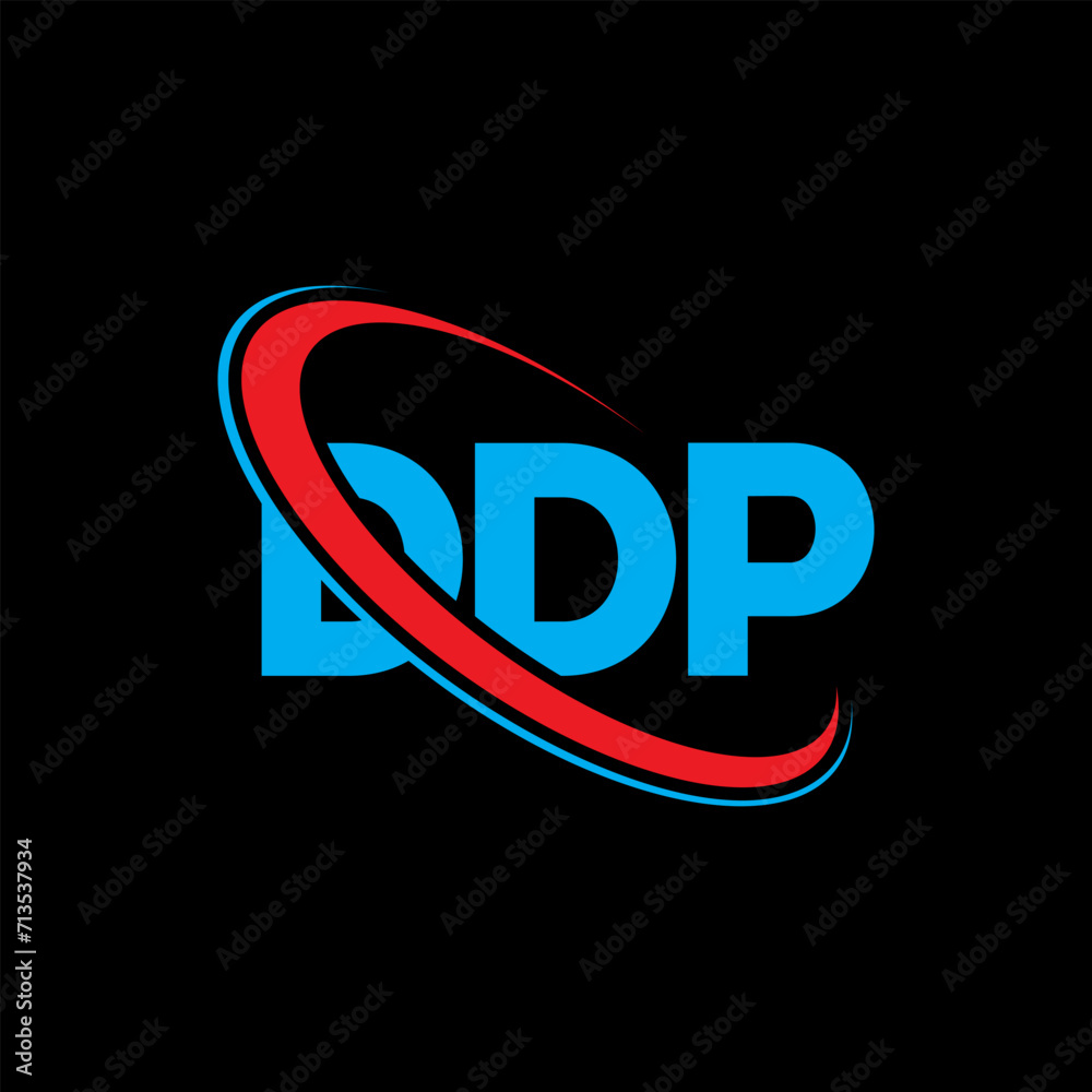 DDP logo. DDP letter. DDP letter logo design. Initials DDP logo linked ...