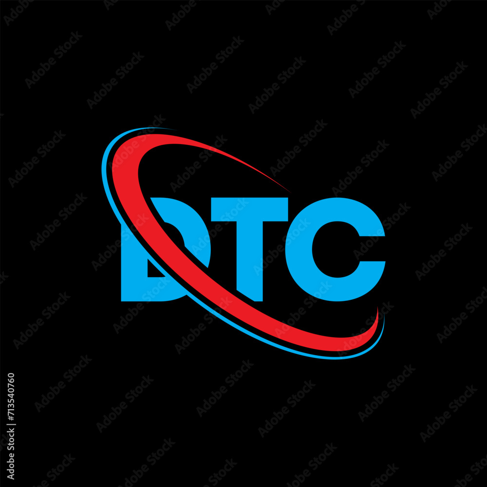 Dtc Logo Dtc Letter Dtc Letter Logo Design Initials Dtc Logo Linked