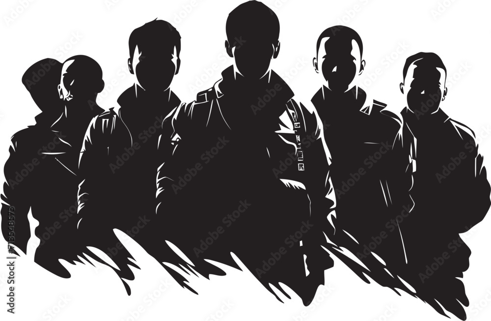 Tactical Formation Military Squad Logo Design Combat Cohesion Soldiers ...