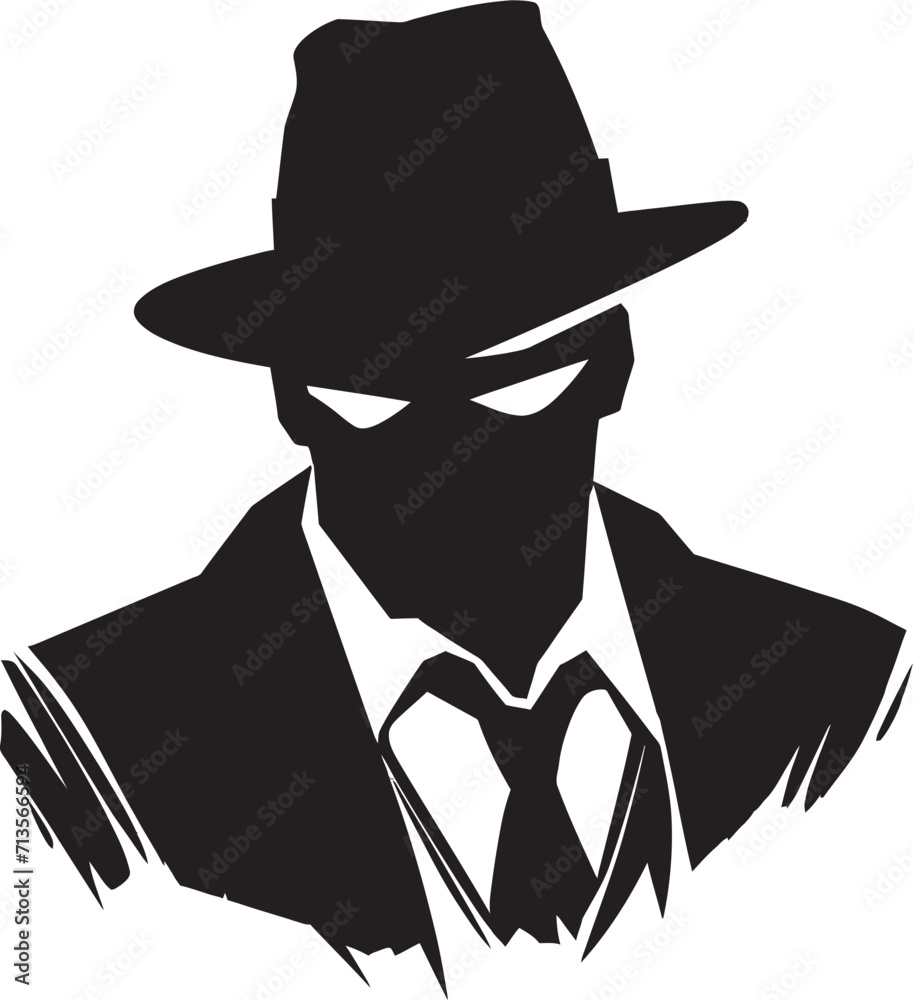 Dapper Don Dynasty Vector Logo of Mafia Attire Cosa Nostra Crown Mafia ...