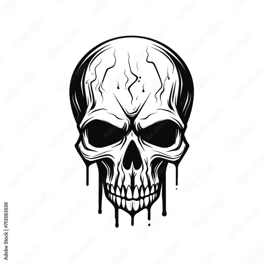 Candy skull pumpkin draw easy hand animated hand drawing t-shirt ...