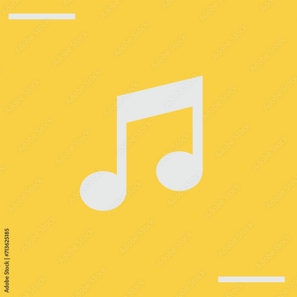 Vecteur Stock Music notes are vital symbols in musical notation ...