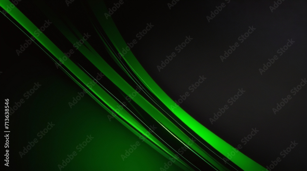 El fondo negro y verde oscuro es claro con el degradado es la ...