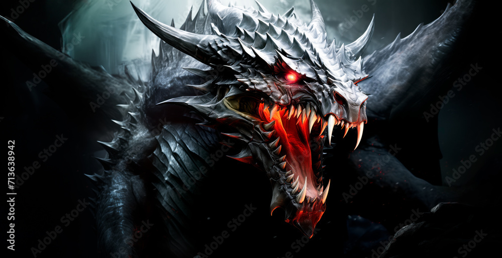 Dragon in the dark. Crimson Gaze of Malevolence: The Sinister Majesty ...