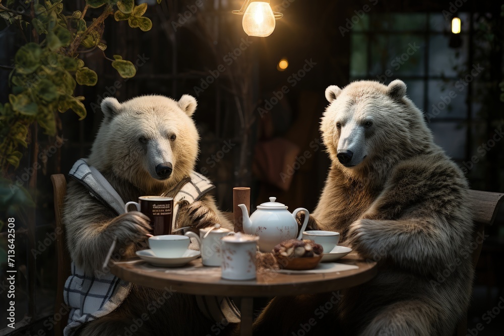 Whimsical world imagining animals in human roles playful ...