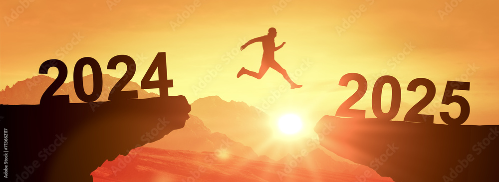 Man jumping on cliff 2025. Silhouette man jumping between cliff with ... Man jumping on cliff 2025. Silhouette man jumping between cliff with ...