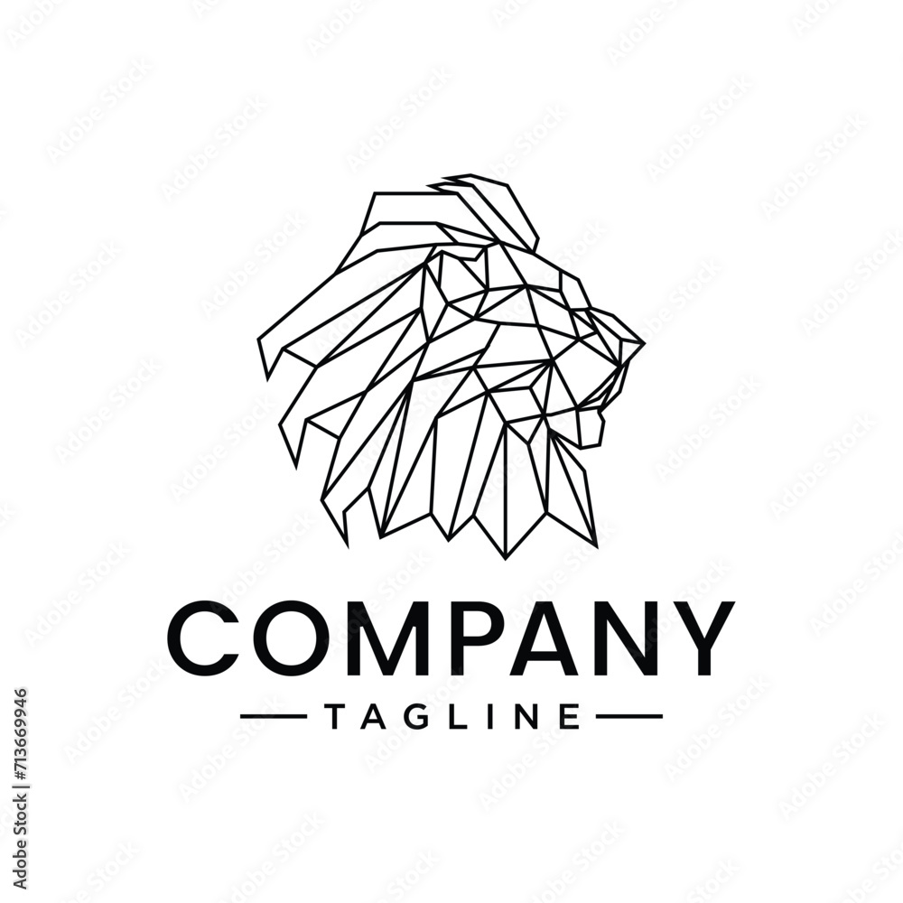 Lion Head Design Ideas, Images & Inspiration In 2024 a lion head in a ...