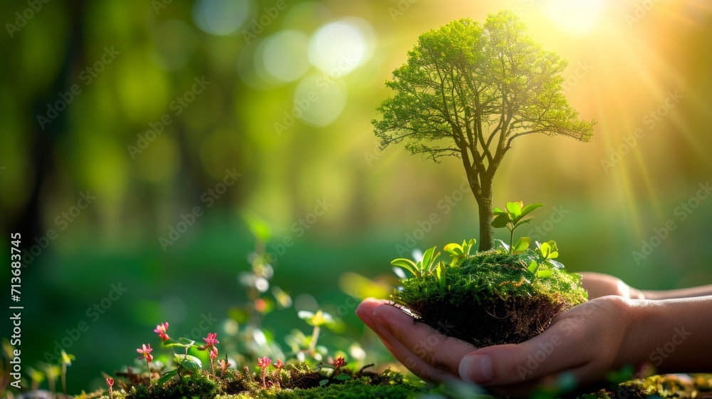 World environment day, Earth day. The global impact of individual ...