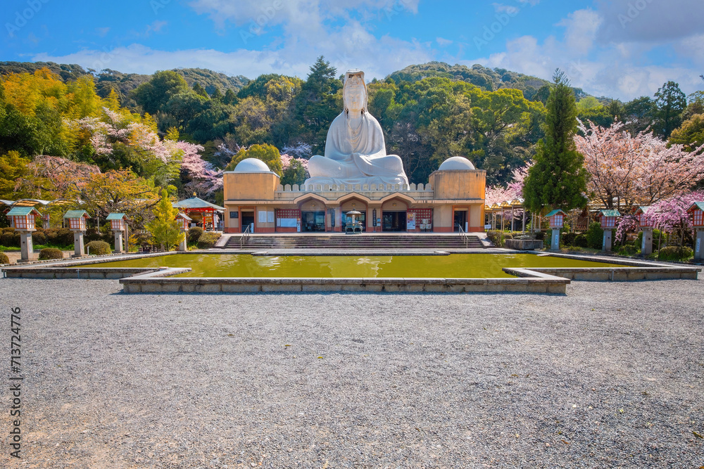 Ryozen Kannon Temple is a war memorial dedicated to the fallen both ...