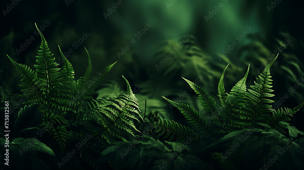 Composition of shades of green: Background and Illustration, trend of ...