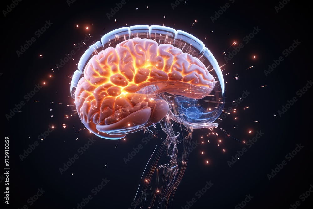Brain sectional imaging X-ray and CT scan technique, cyborg radiography ...