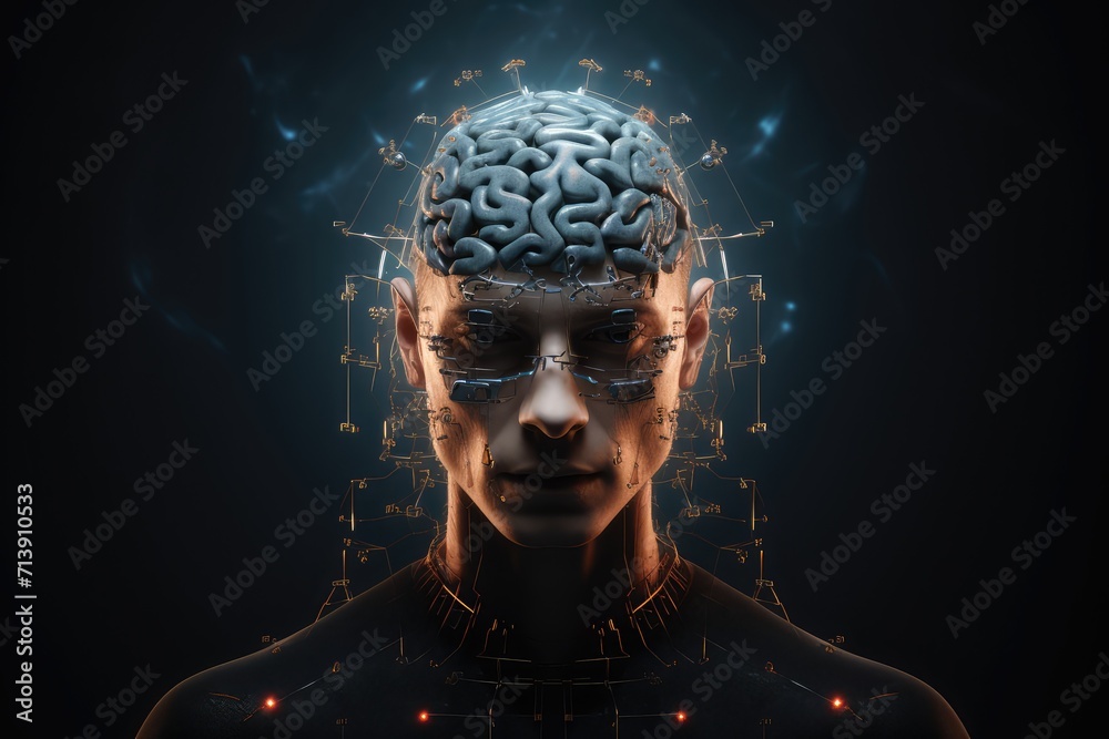 Brain sectional imaging X-ray and CT scan technique, cyborg radiography ...