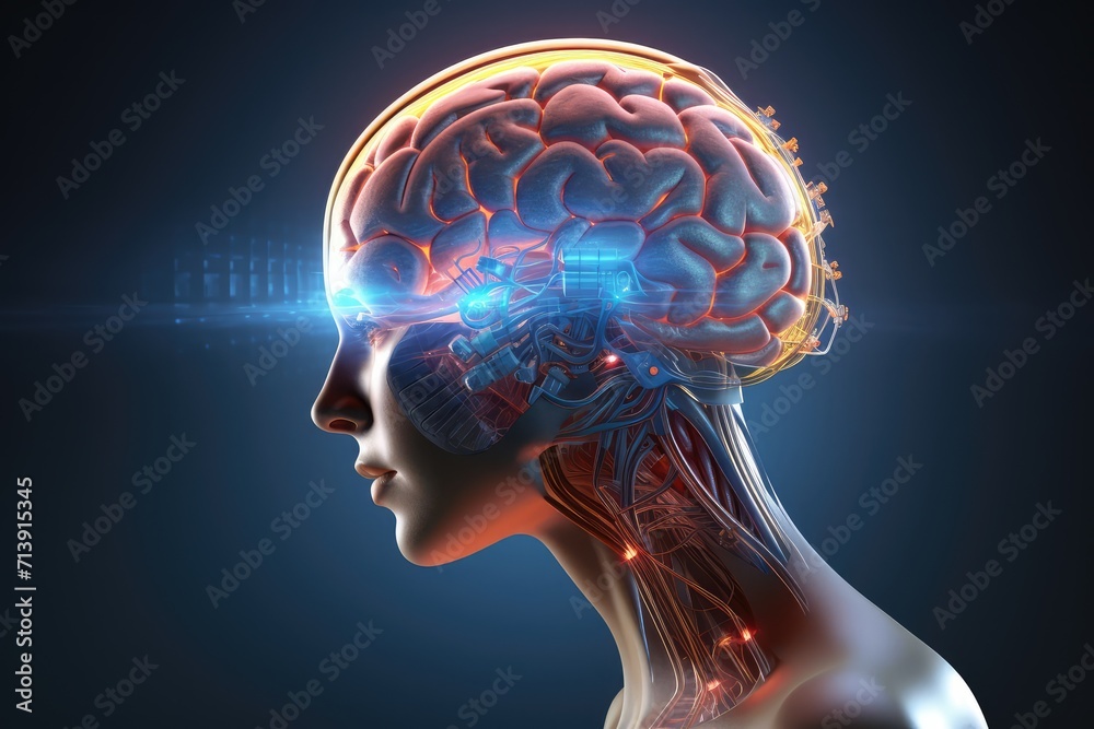 Human Brain region: hippocampus, amygdala, frontal, parietal, temporal ...