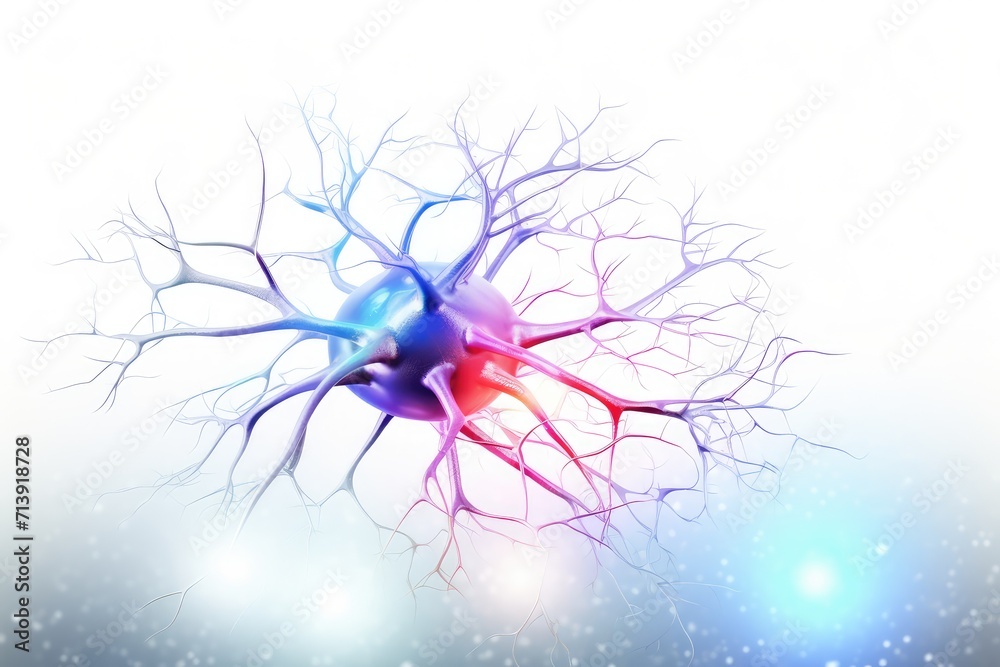 Neuronal Network Neurons Brain Synapses Connections To Peripheral Nervous System Pns Brain