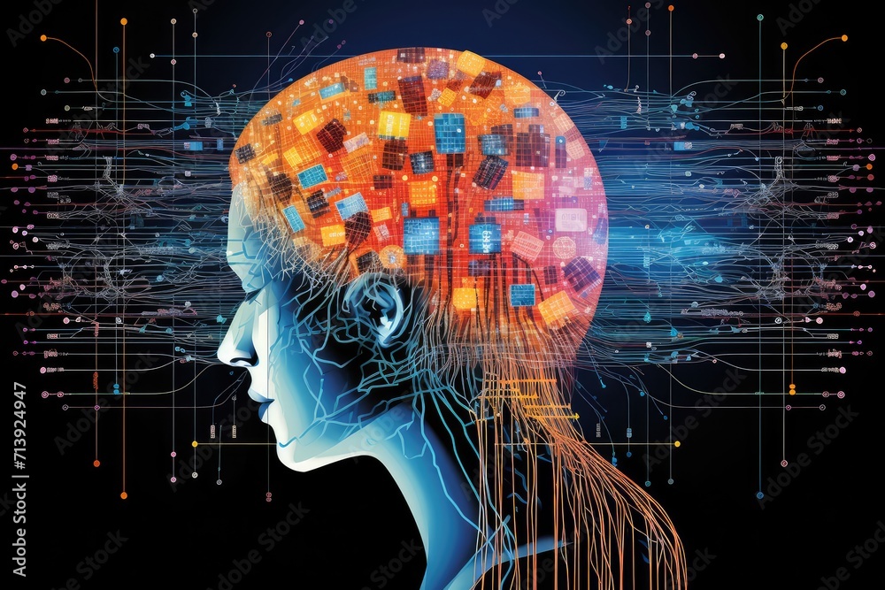 Neuronal learning, 3d neurons forge new connections, strengthening the ...