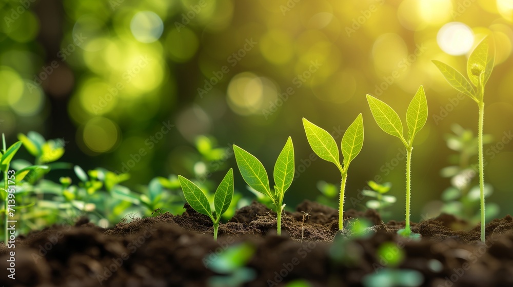 Illustration of plant growth stages from seed to mature plant ...