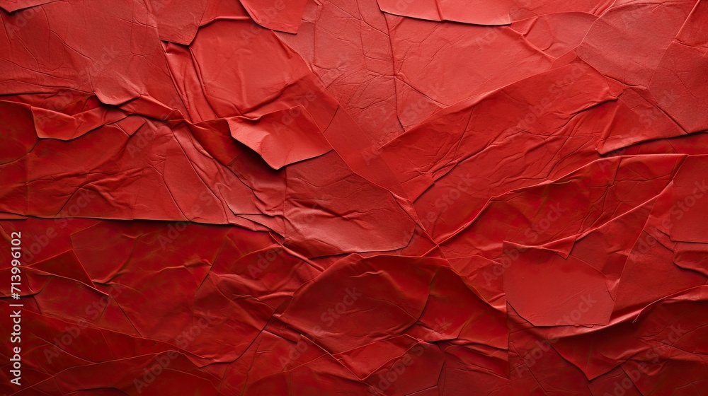 Red glued paper textured, hyper realistic, hyper detailed, Stock ...