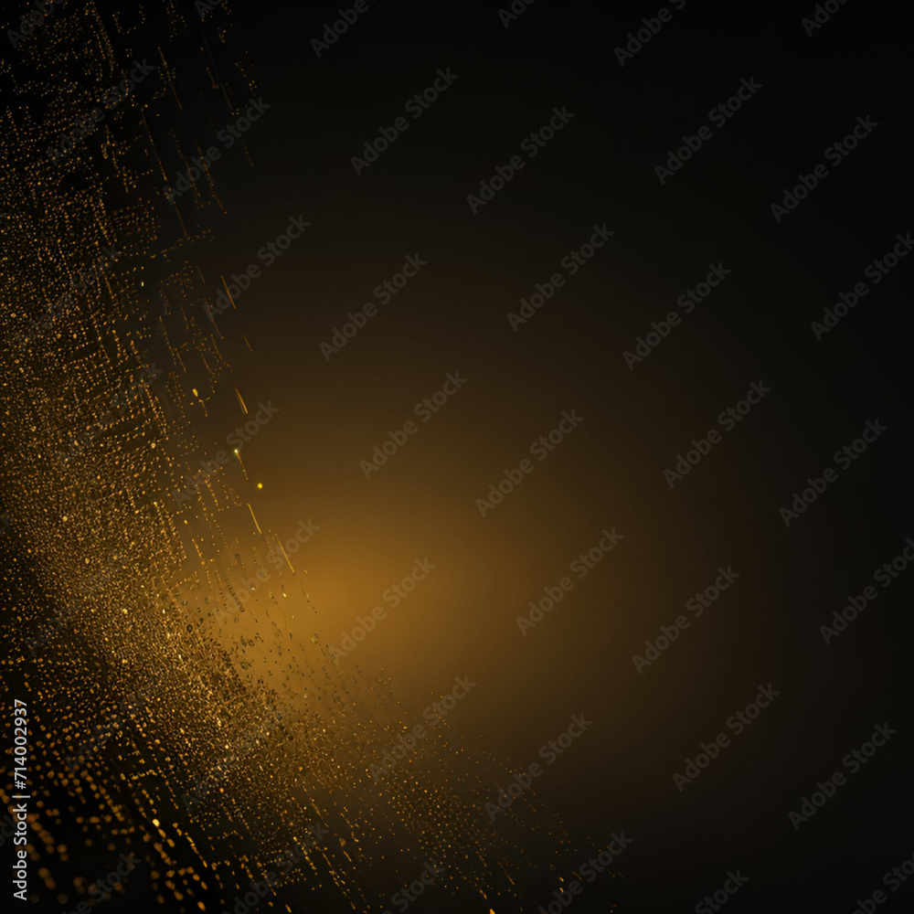 Beautiful abstract gradient black and gold color wallpaper background ...