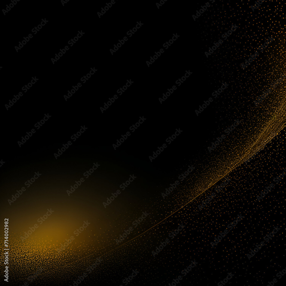 Beautiful abstract gradient black and gold color wallpaper background ...