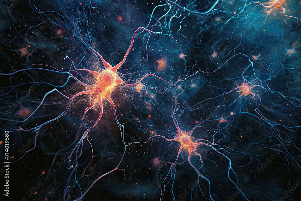 Brain structure synapses microbiology braincells electronic microscopy ...