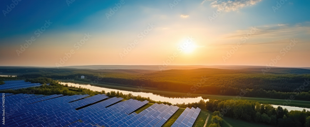 Solar cell in solar farm, Alternative energy and sustainable energy ...
