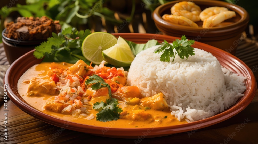 Caribbean Culinary Flavors: The Tropical Delight of Pescado con Coco, a ...