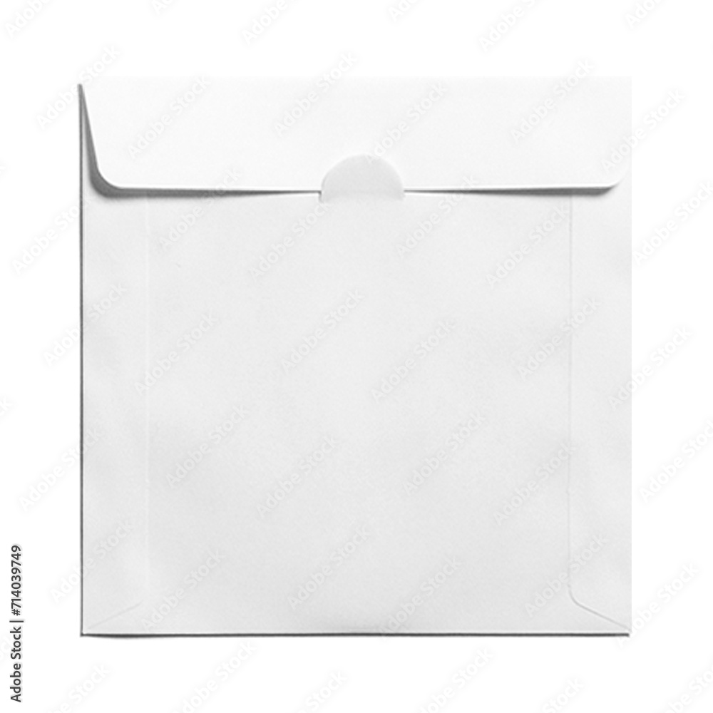 Realistic white CD case isolated on transparent background.fit element ...