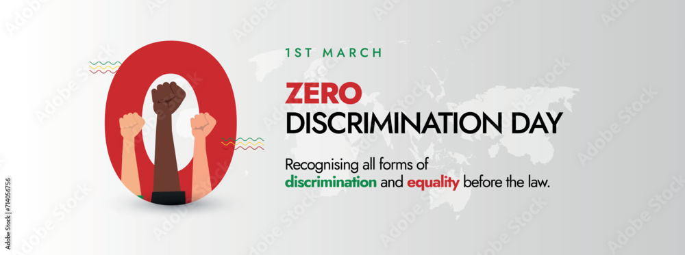 Zero Discrimination day. 1st March Zero Discrimination day 2024 ...