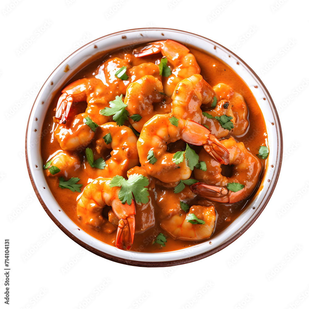 Goa Food-Indian Traditional Goan Prawns or Shrimp curry. Kolambiche ...