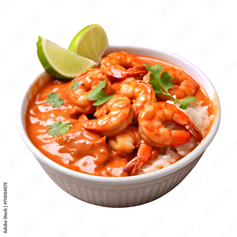 Goa Food-Indian Traditional Goan Prawns or Shrimp curry. Kolambiche ...