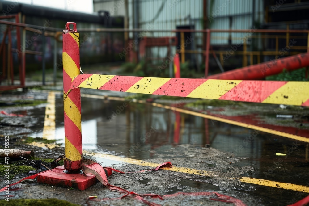 Chemical Spill Barrier Tape for Area Closure and Cleanup Procedures ...