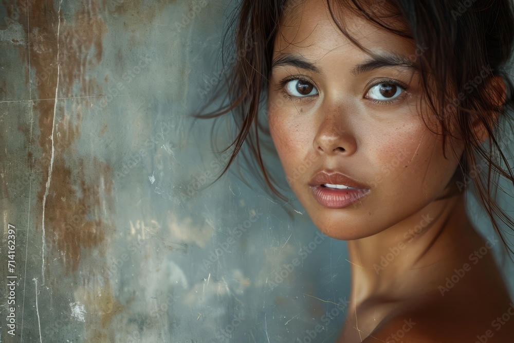 Filipino woman portrait close up from history of Philippines realistic ... Filipino woman portrait close up from history of Philippines realistic ...