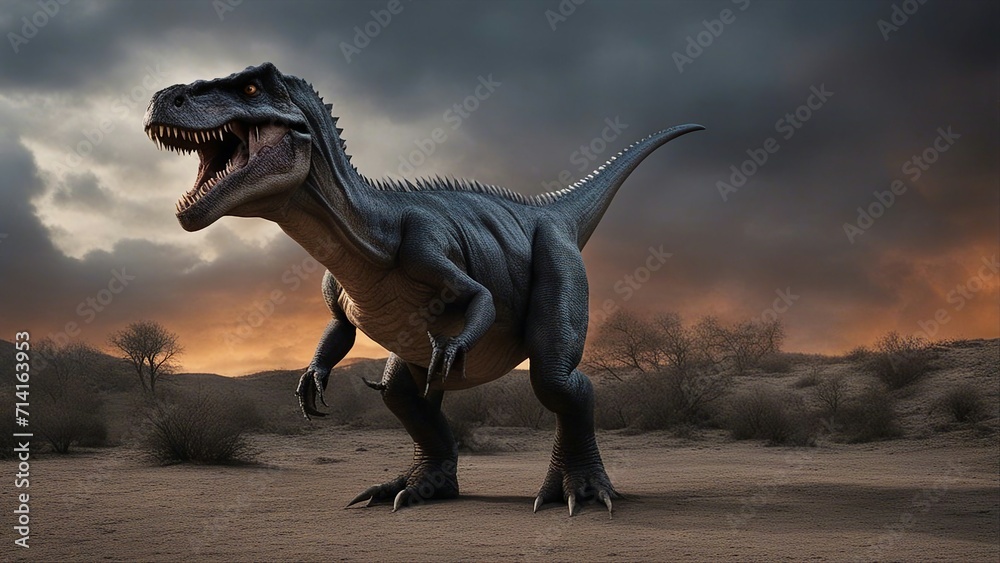 Tyrannosaurus Rex Render The Vicious Dinosaur Was A Phony It Pretended