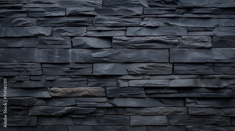 black stone texture pattern, abstract black stone pattern brick wall ...