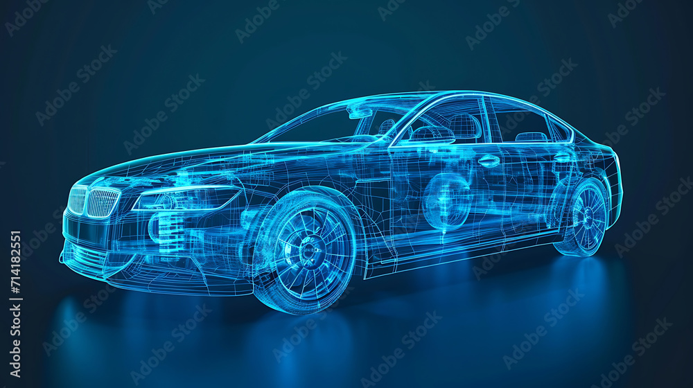 transparent sedan with the captivating allure of transparency. With its ...