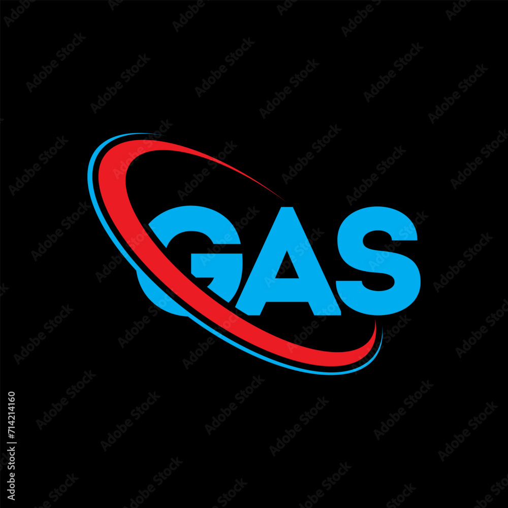 Vecteur Stock GAS logo. GAS letter. GAS letter logo design. Intitials ...