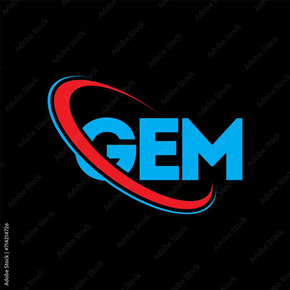 GEM logo. GEM letter. GEM letter logo design. Initials GEM logo linked ...