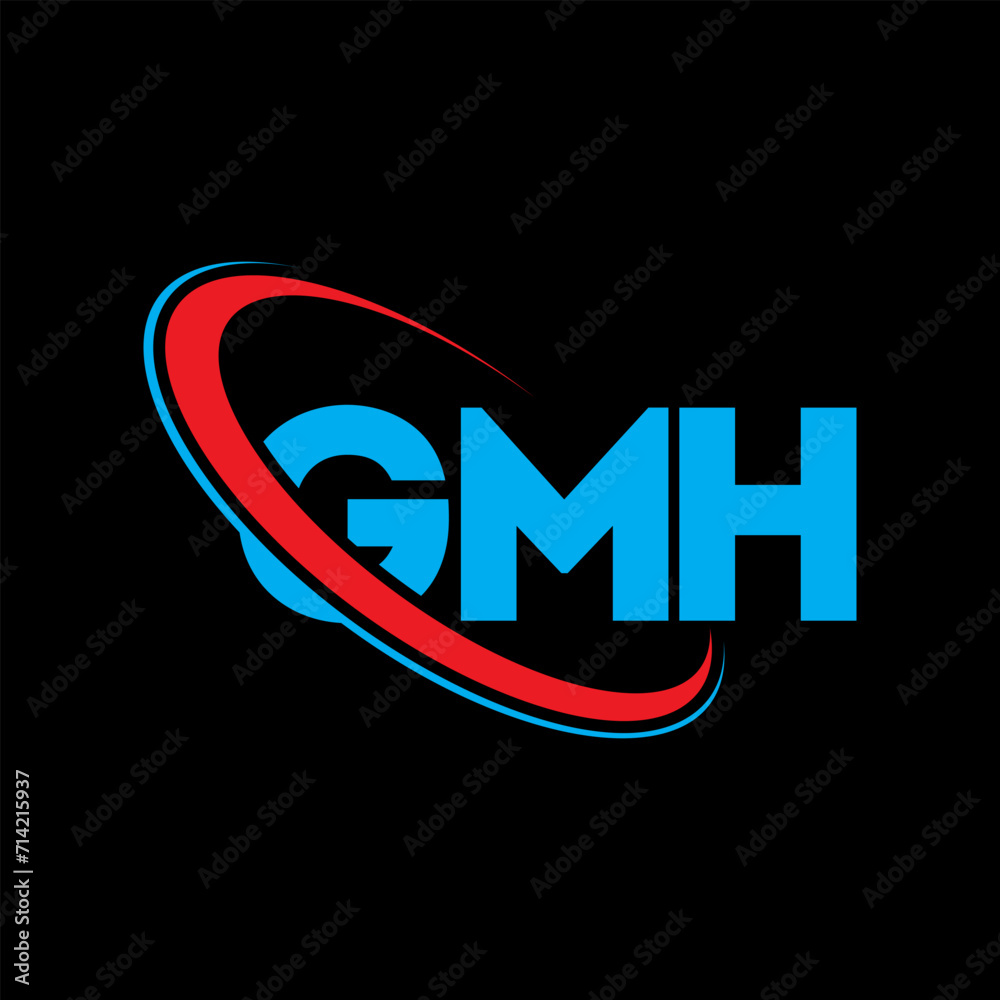 GMH logo. GMH letter. GMH letter logo design. Initials GMH logo linked ...