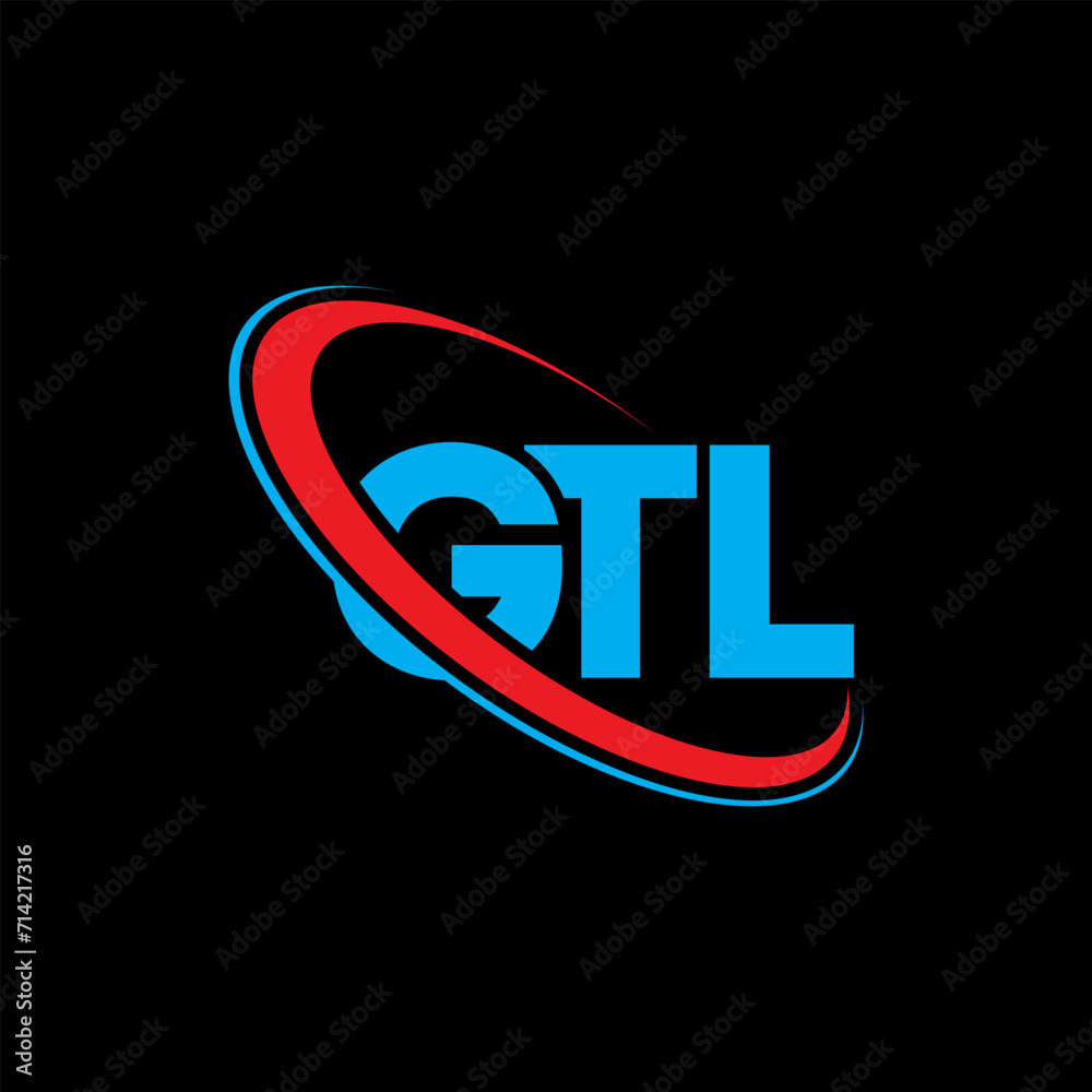 GTL logo. GTL letter. GTL letter logo design. Initials GTL logo linked ...