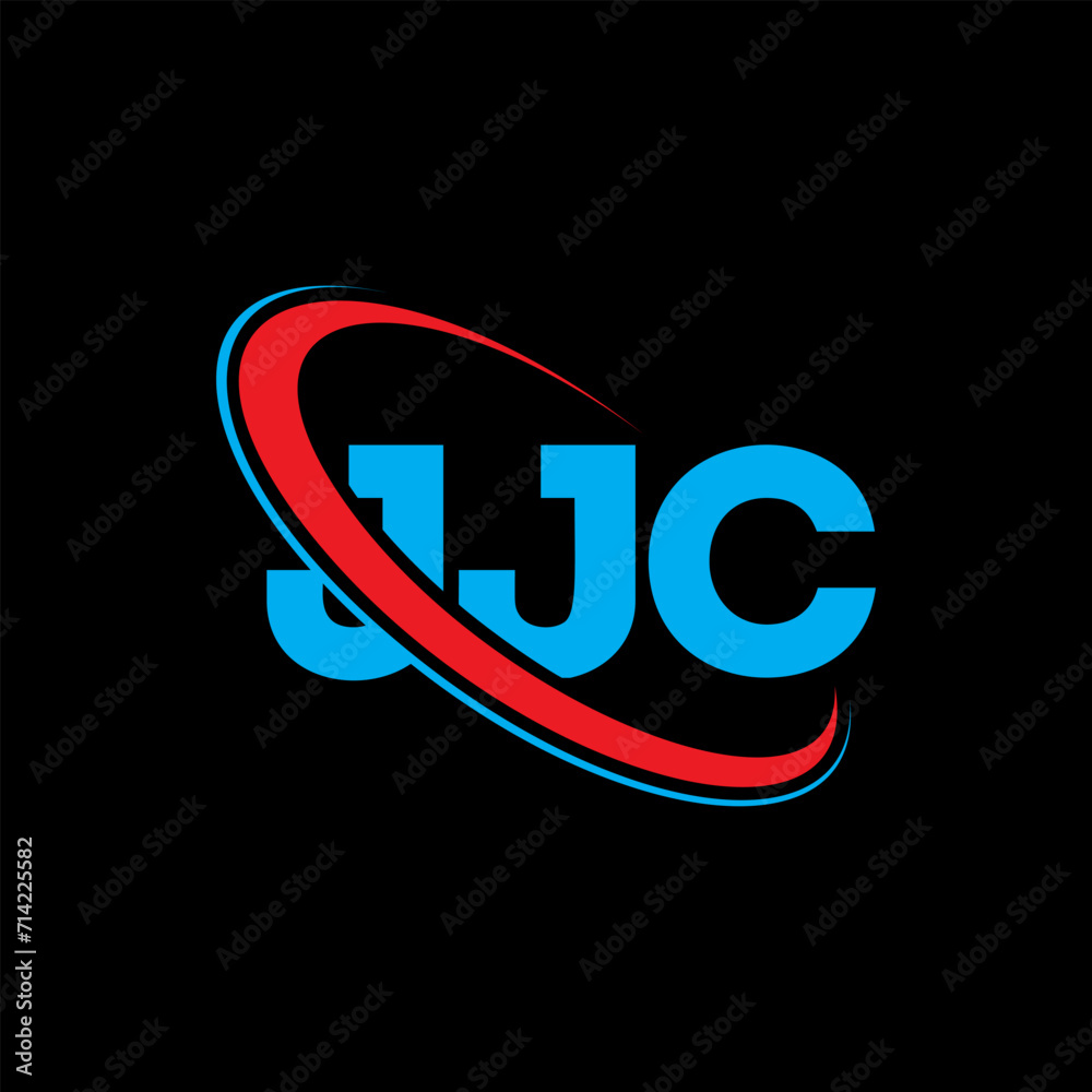 JJC logo. JJC letter. JJC letter logo design. Initials JJC logo linked ...