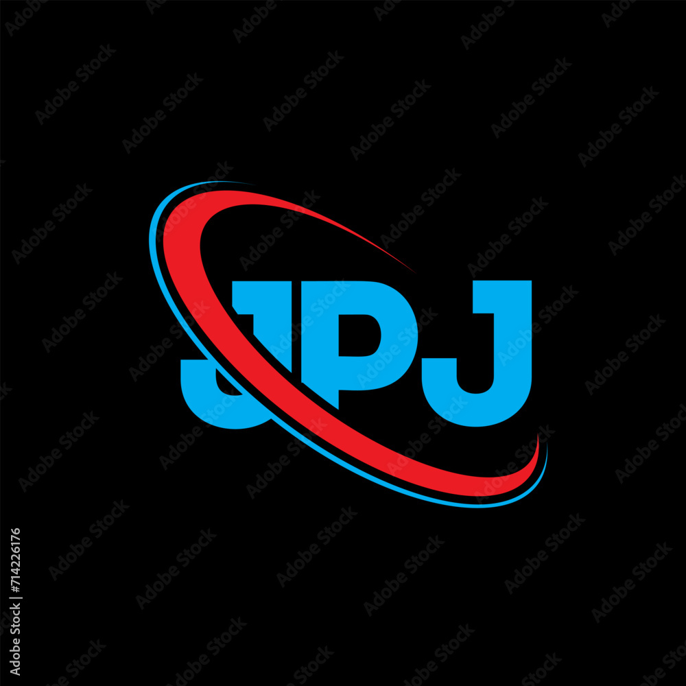 JPJ logo. JPJ letter. JPJ letter logo design. Initials JPJ logo linked ...