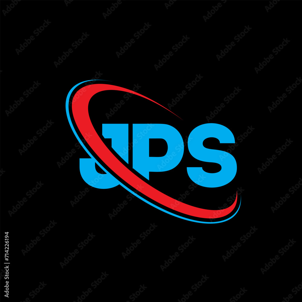 JPS logo. JPS letter. JPS letter logo design. Initials JPS logo linked ...