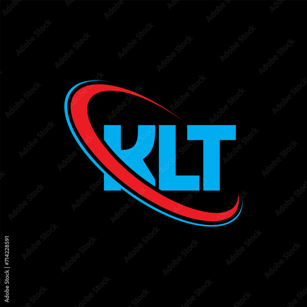 KLT logo. KLT letter. KLT letter logo design. Initials KLT logo linked ...