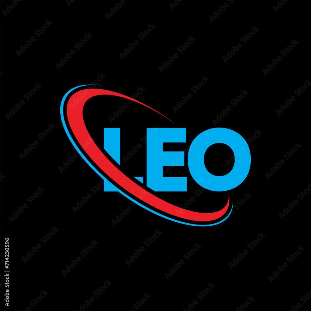 LEO logo. LEO letter. LEO letter logo design. Initials LEO logo linked ...