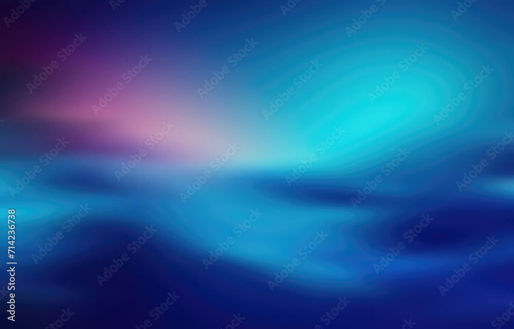 Abstract blue spectrum background, neon wave desktop background ...
