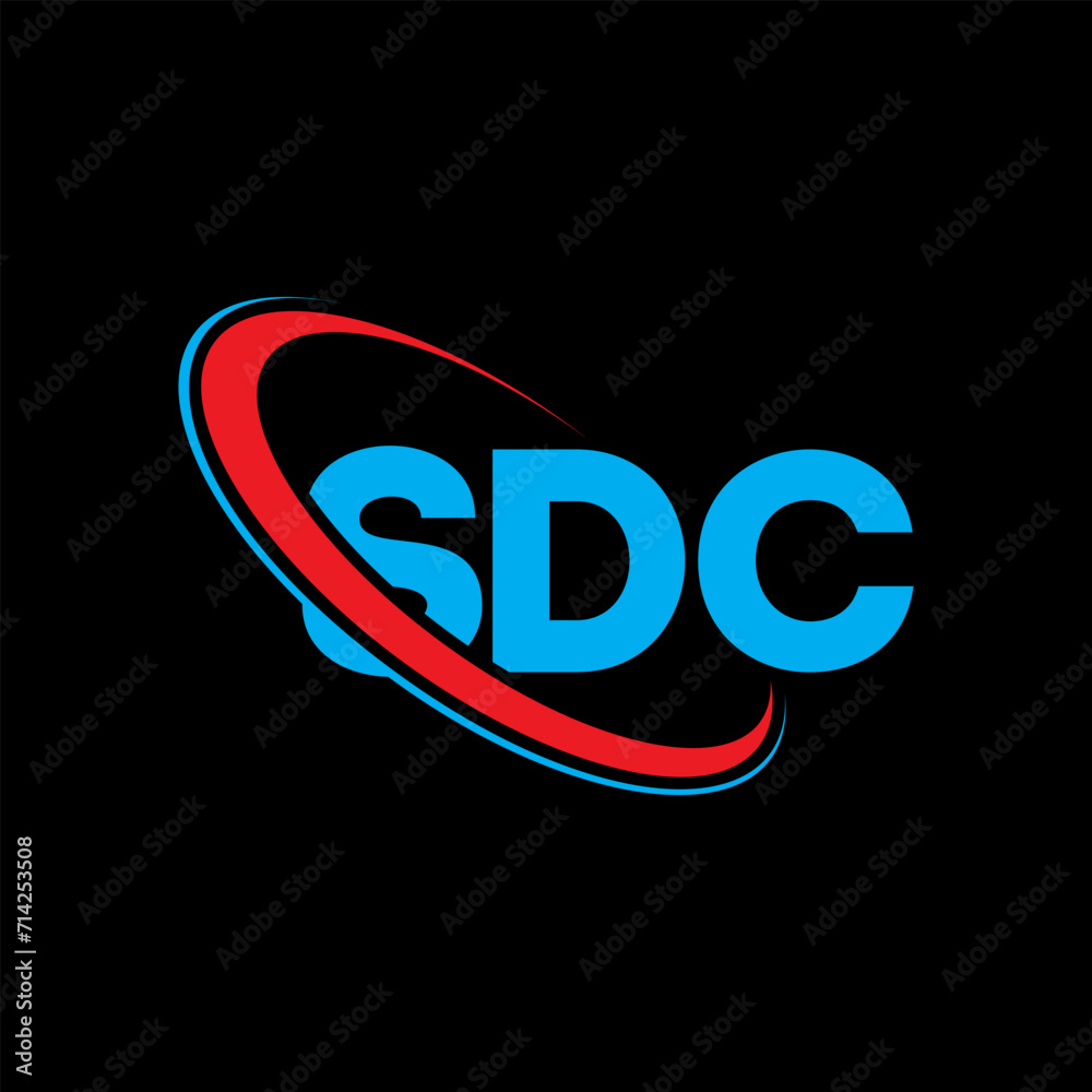 Vecteur Stock SDC logo. SDC letter. SDC letter logo design. Initials ...