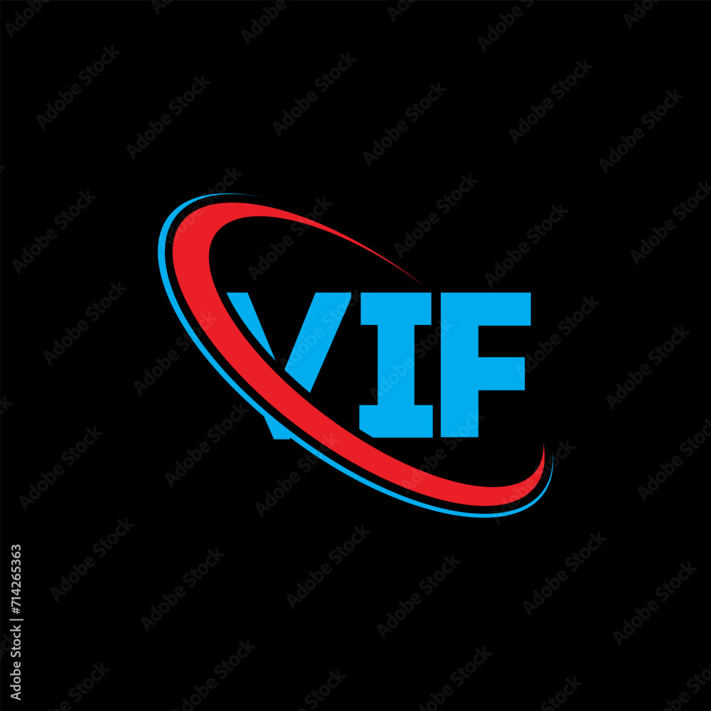 VIF logo. VIF letter. VIF letter logo design. Initials VIF logo linked ...