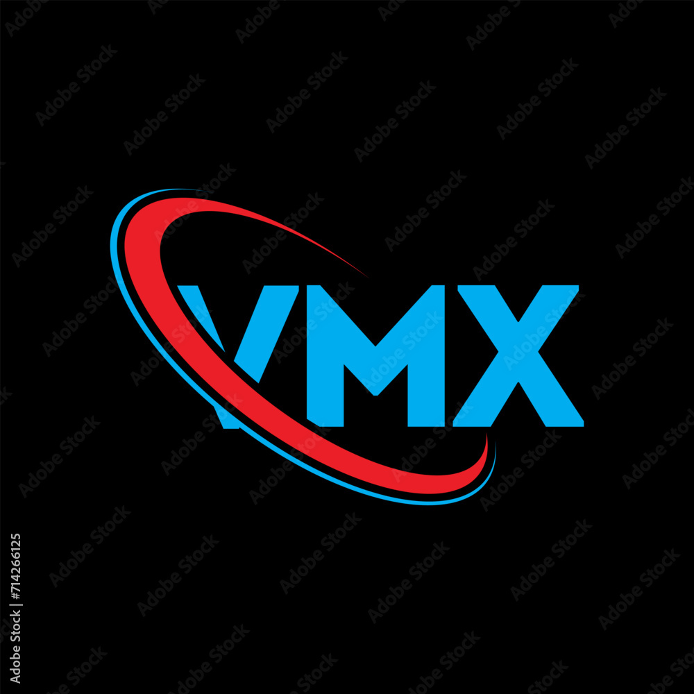 VMX logo. VMX letter. VMX letter logo design. Initials VMX logo linked ...