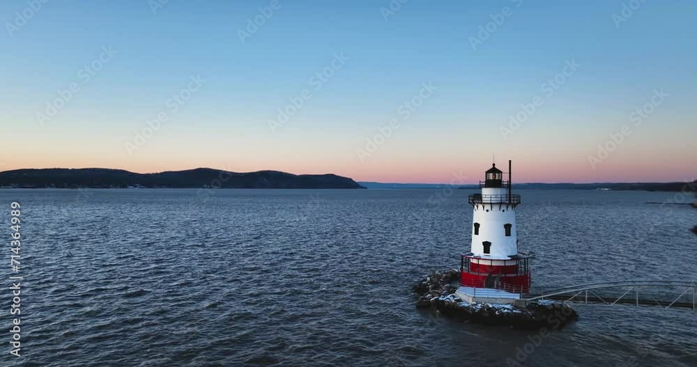 Tarrytown Light, AKA Kingsland Point Light and Sleepy Hollow Light ...